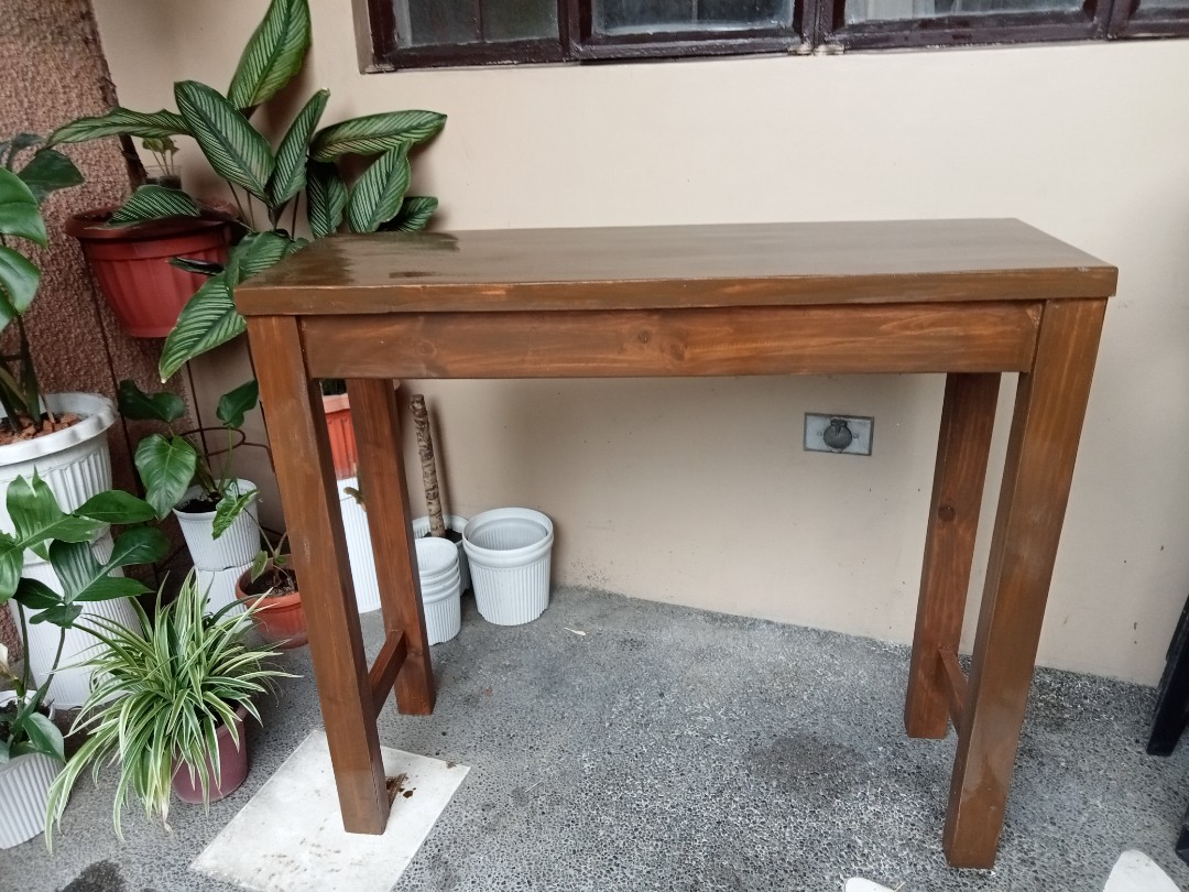 Console table 12"x36"x32"ht, Furniture & Home Living, Furniture, Tables ...