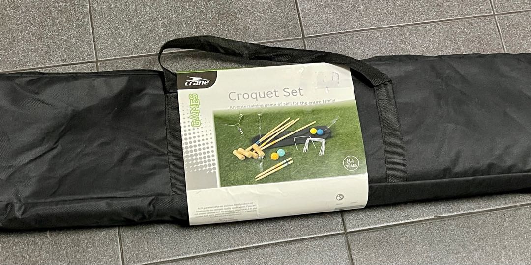 Crane Croquet Set, Hobbies & Toys, Toys & Games on Carousell