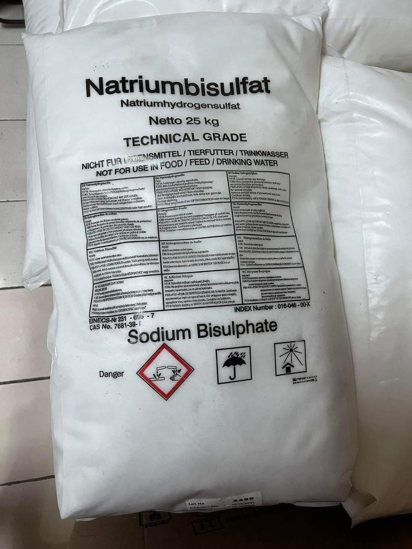 Decalite dry acid for swimming pool, Community on Carousell
