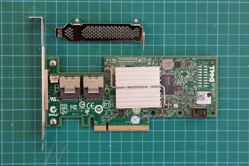 Dell H200 Integrated 6Gbps SAS HBA w/ LSI 9211-8i P20 IT Mode ZFS ...