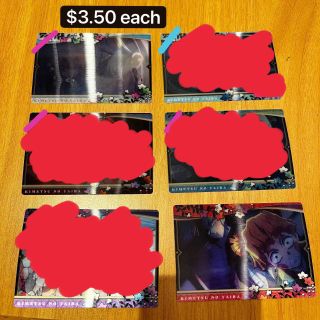 Demon Slayer Kimetsu no Yaiba KNY Famous Scene Chocoball Lenticular ...