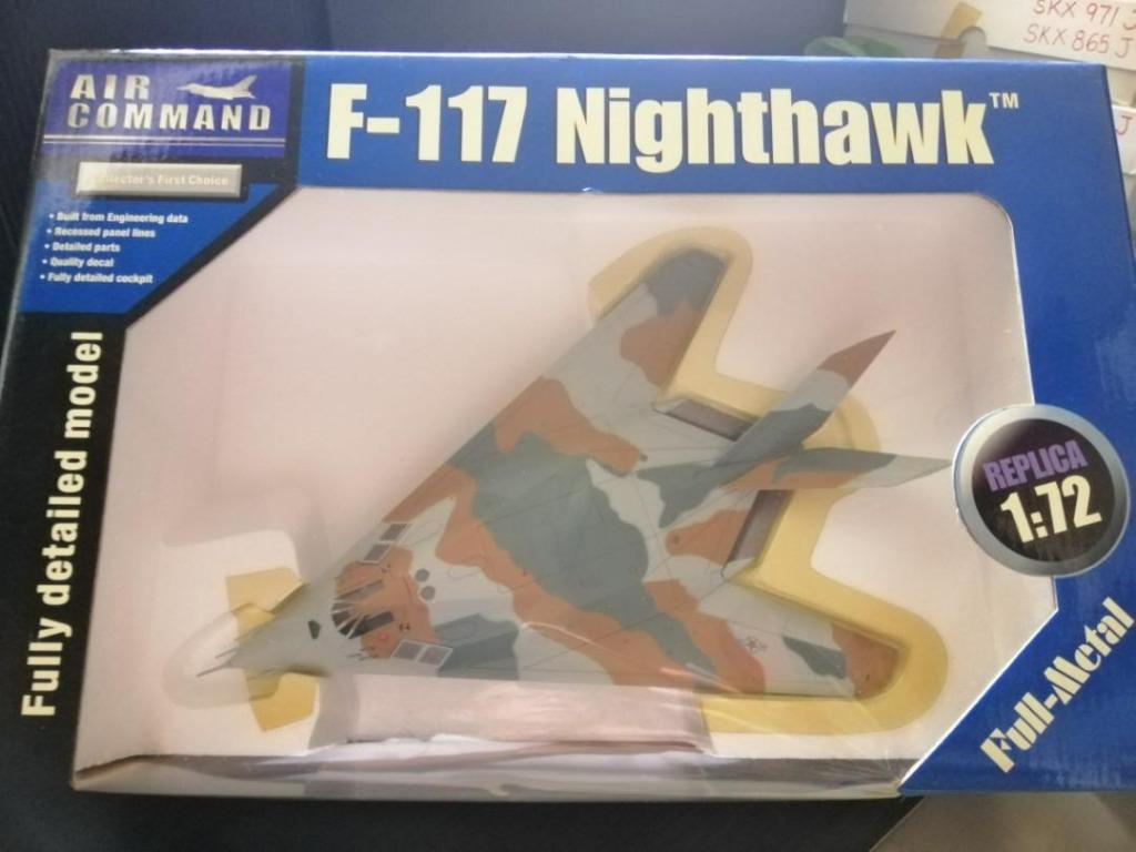 Desert Storm Air Command Fully Detailed Metal F117 Nighthawk Stealth ...