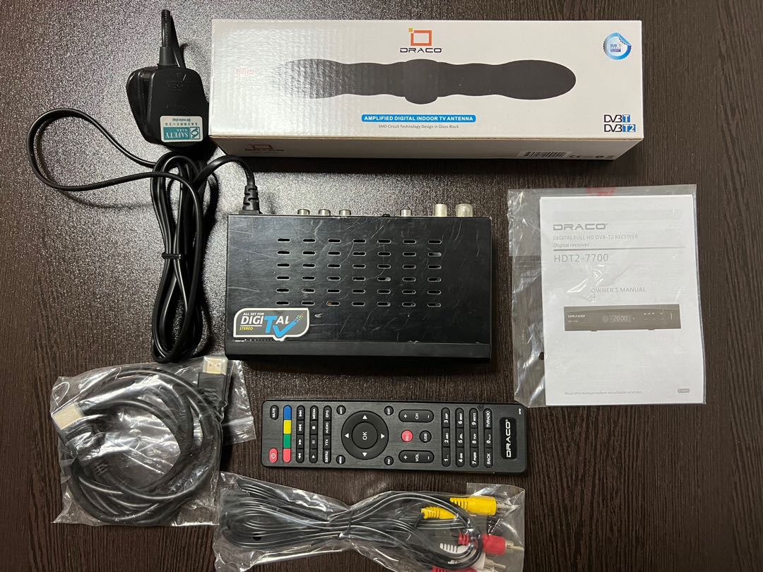 Draco TV set up box, TV & Home Appliances, TV & Entertainment, TV Parts ...