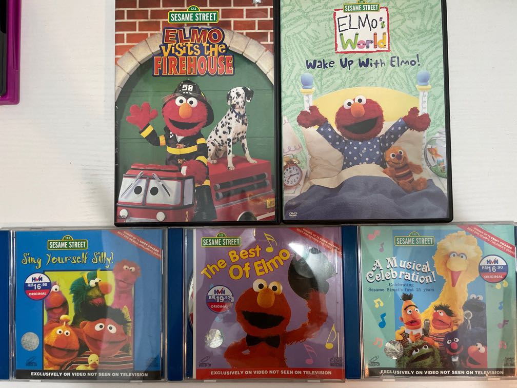 Elmo DVD & VCD 2002, 興趣及遊戲, 音樂樂器 & 配件, 音樂與媒體 - CD 及 DVD - Carousell