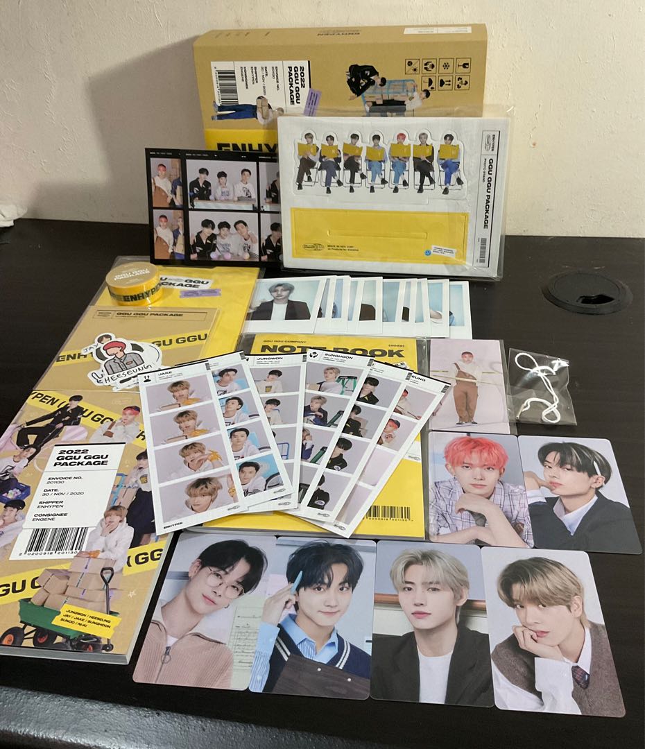 ENHYPEN Unsealed 2022 ggu ggu package, Hobbies & Toys, Memorabilia ...