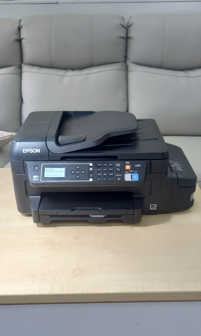 Epson printer L655 Eco tank, Computers & Tech, Printers, Scanners ...