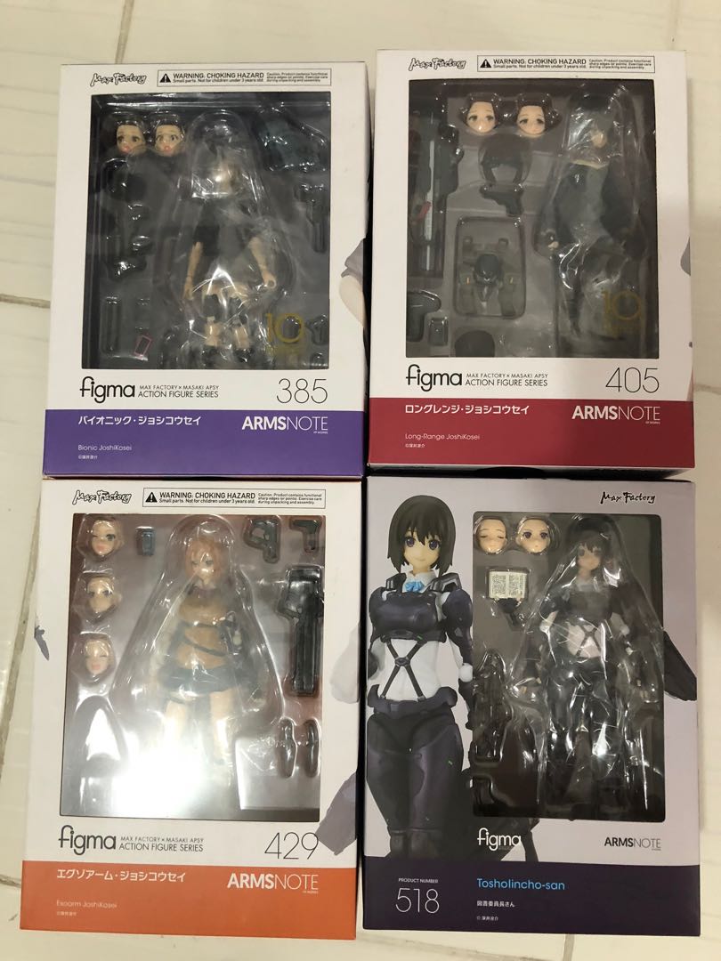 Figma Arms Note set, Hobbies & Toys, Toys & Games on Carousell