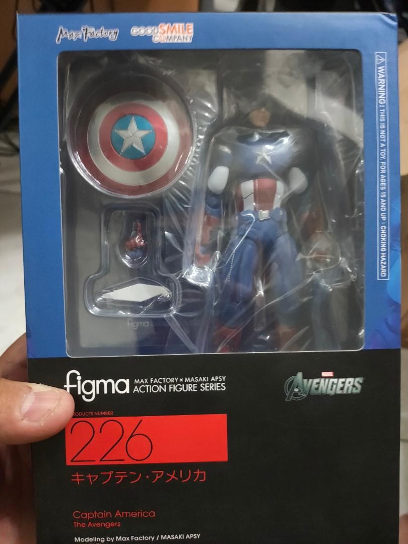 Figma marvels avengers set of 3 ironman,capt america and thor, Hobbies & Toys, Toys & Games on ...