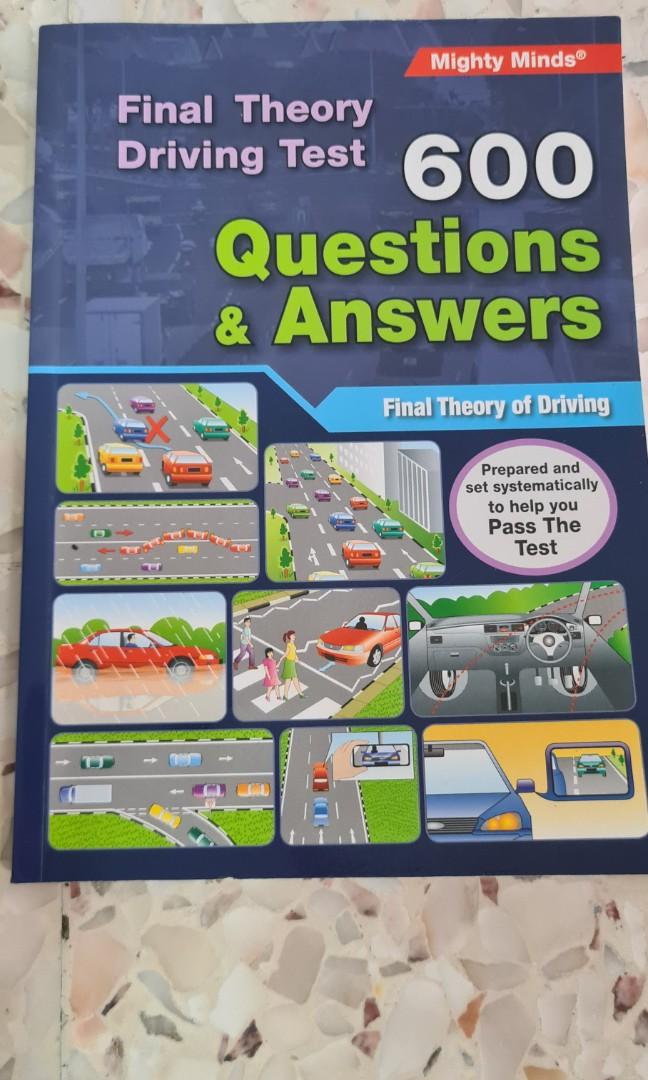 Final Theory Test - 600 questions and answers, Hobbies & Toys, Books ...