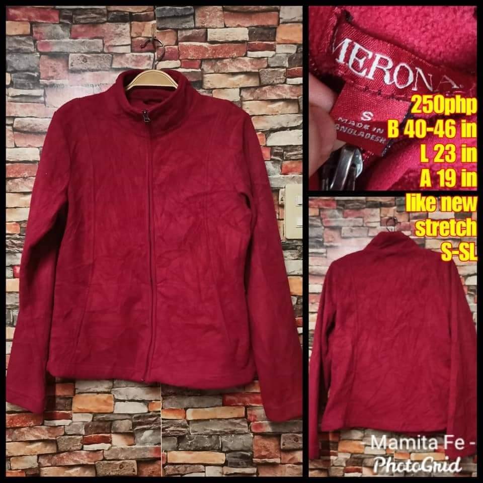 fleece jacket sm, Women's Fashion, Coats, Jackets and Outerwear on ...