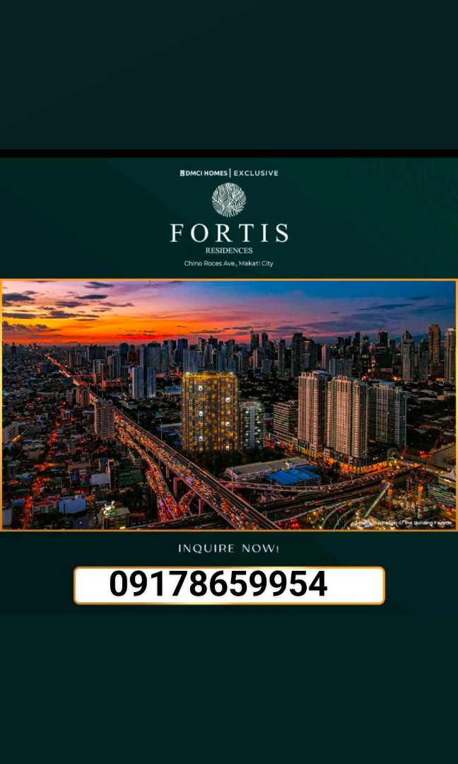 Fortis Residences by DMCI Homes, located along Chino Roces Avenue ...