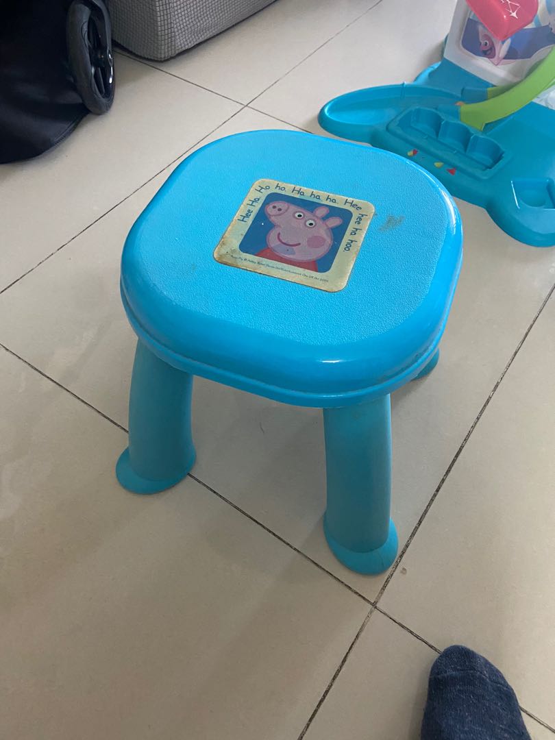 Free! Peppa Pig stool., Babies & Kids, Baby Nursery & Kids Furniture ...