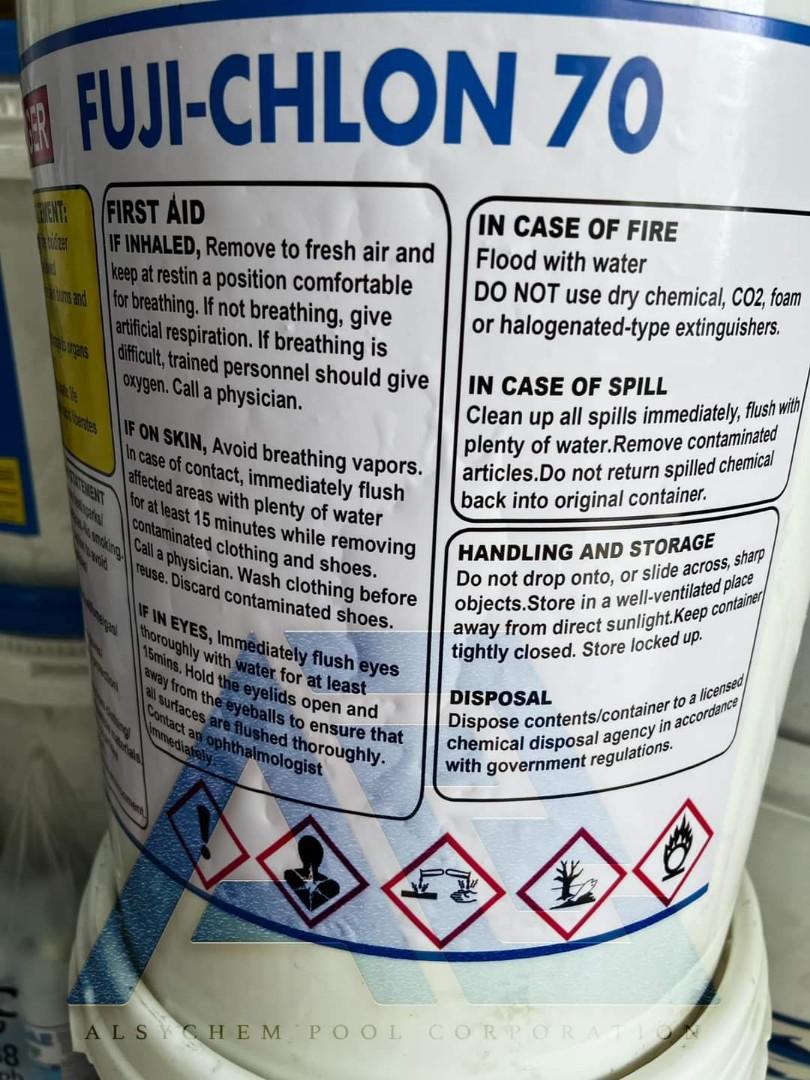 Fuji chlon japan chlorine for swimming pool, Community on Carousell