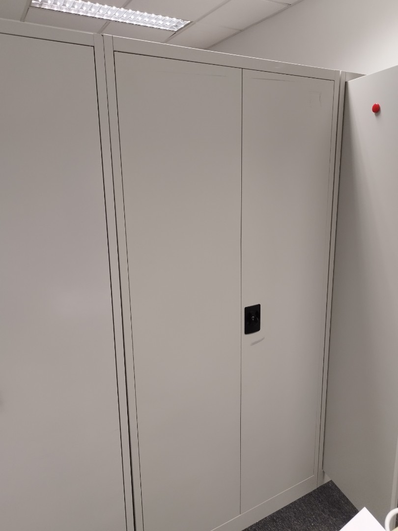 Full Height Steel Swing Door Filing Cabinet, Furniture & Home Living ...