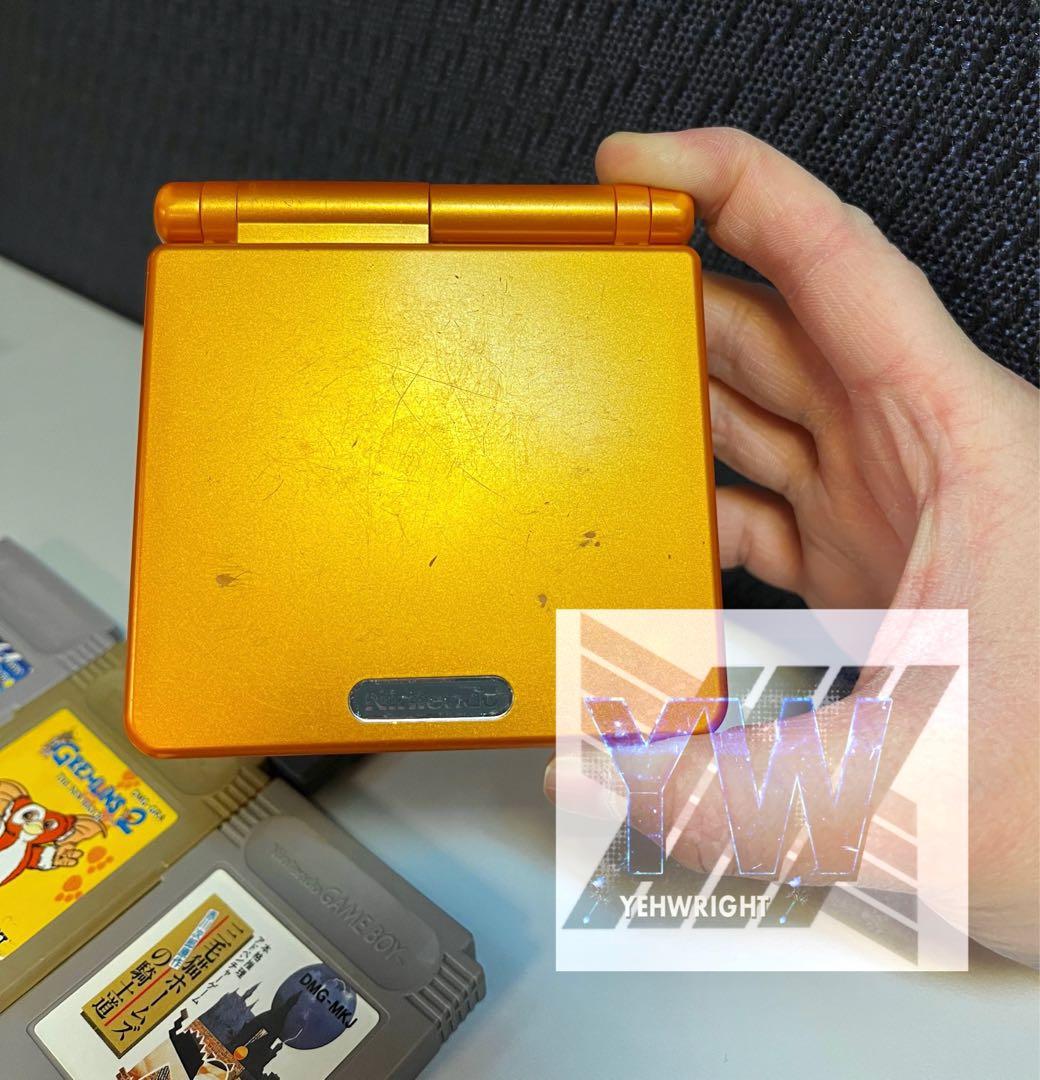 [GBA] Nintendo GameBoy Advance SP Pokemon Center Torchic Edition ...