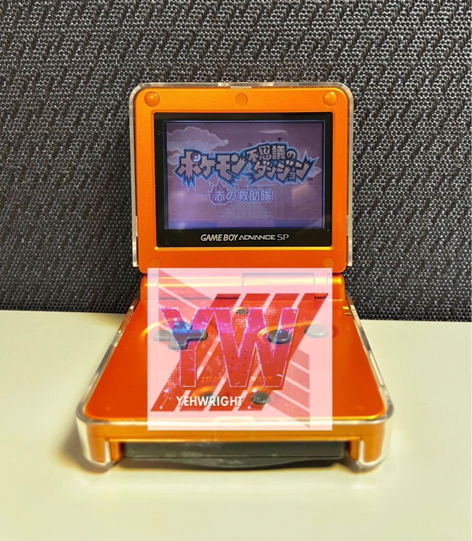 [GBA] Nintendo GameBoy Advance SP Pokemon Center Torchic Edition ...
