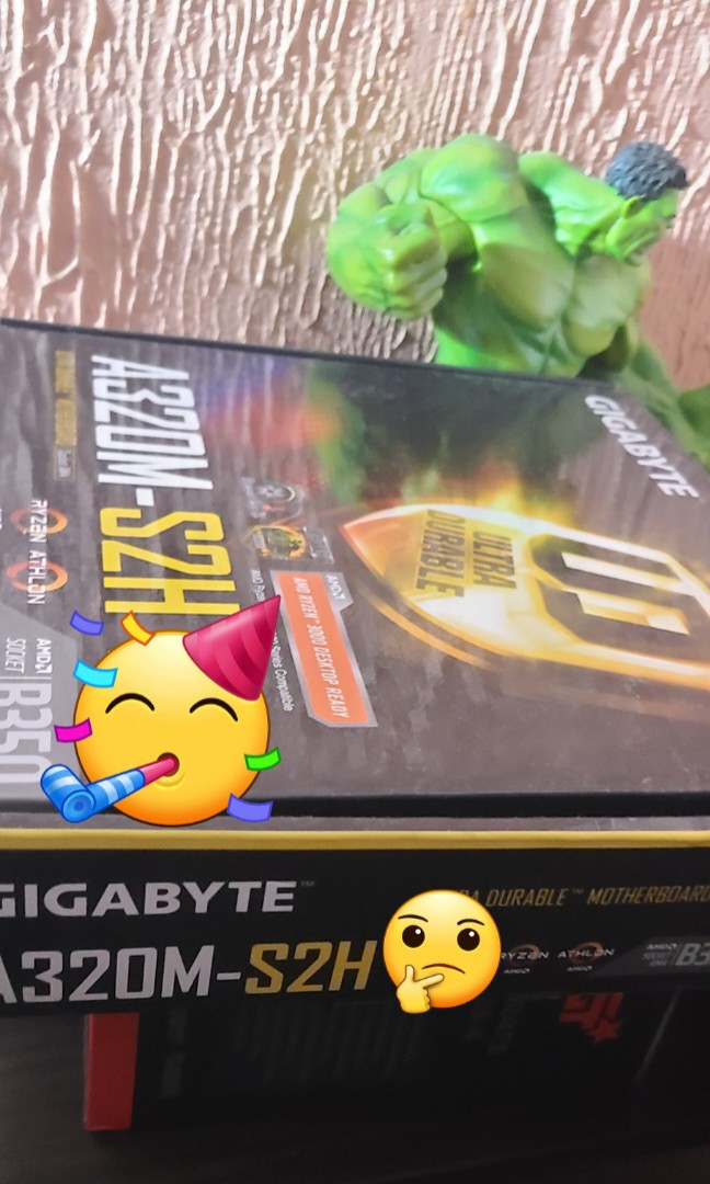 Gigabyte a320 sh2 v1, Computers & Tech, Parts & Accessories, Computer ...