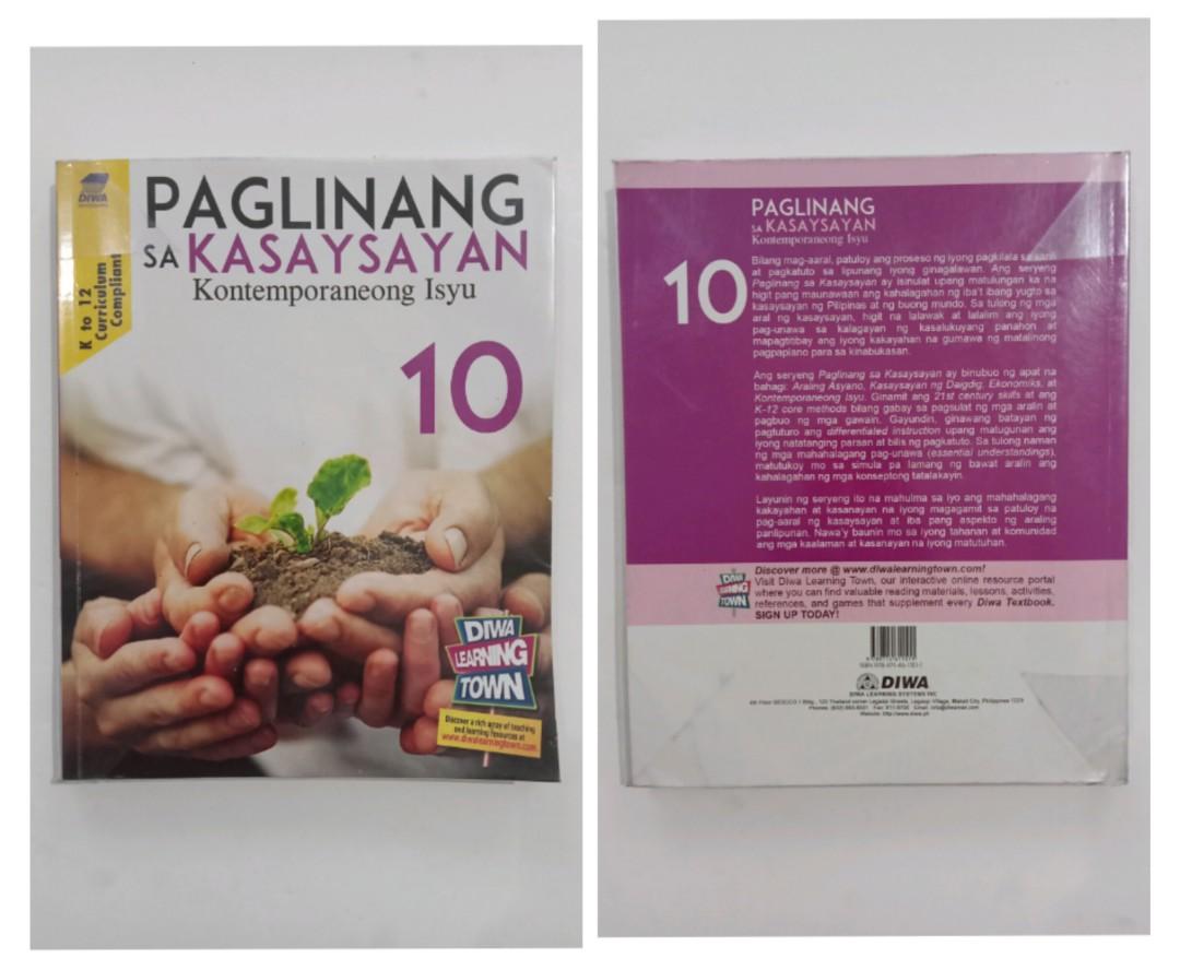 GRADE 10 TLE & AP Books Paglinang sa Kasaysayan Kontemporaneong Isyu ...