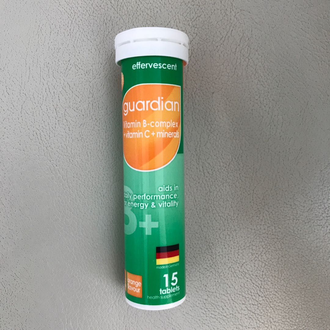 Guardian effervescent vitamins, Health & Nutrition, Health Supplements ...
