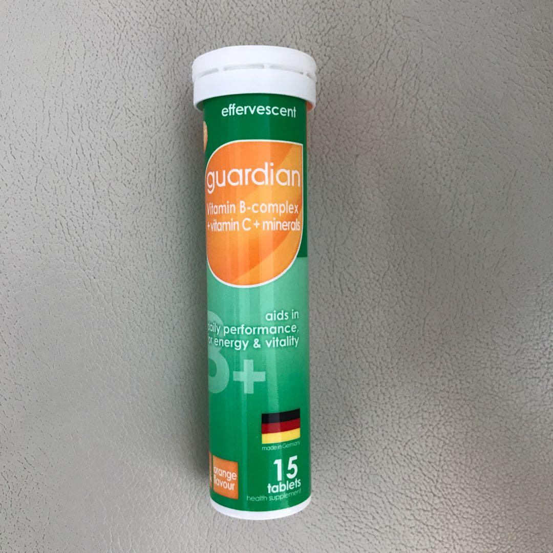 Guardian effervescent vitamins, Health & Nutrition, Health Supplements ...