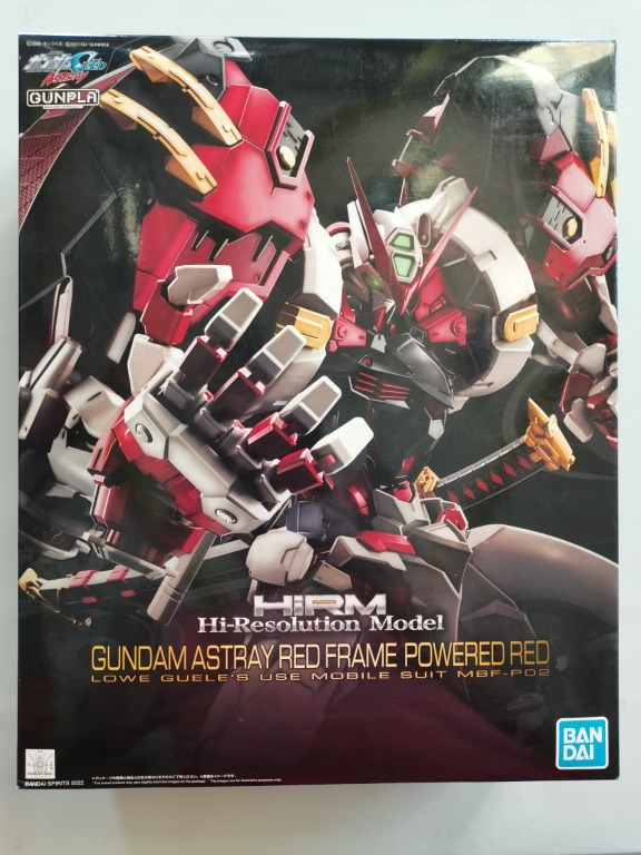 GUNDAM ASTRAY RED FRAME POWERED RED HI-RESOLUTION MODEL 1/100 GUNPLA ...
