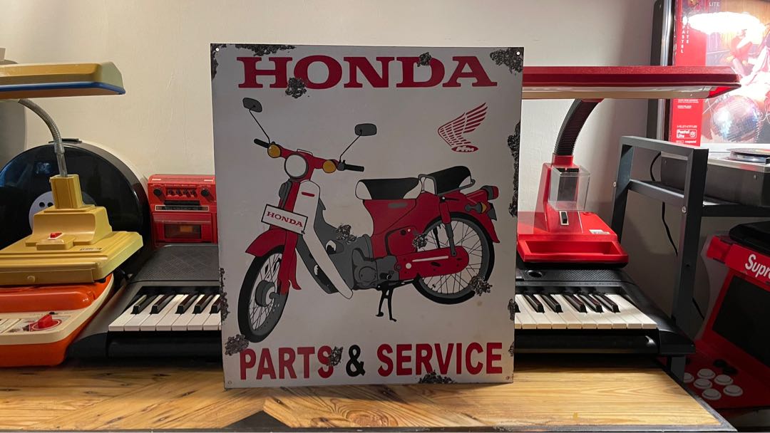 Honda Metal Signage, Hobbies & Toys, Stationery & Craft, Handmade Craft ...