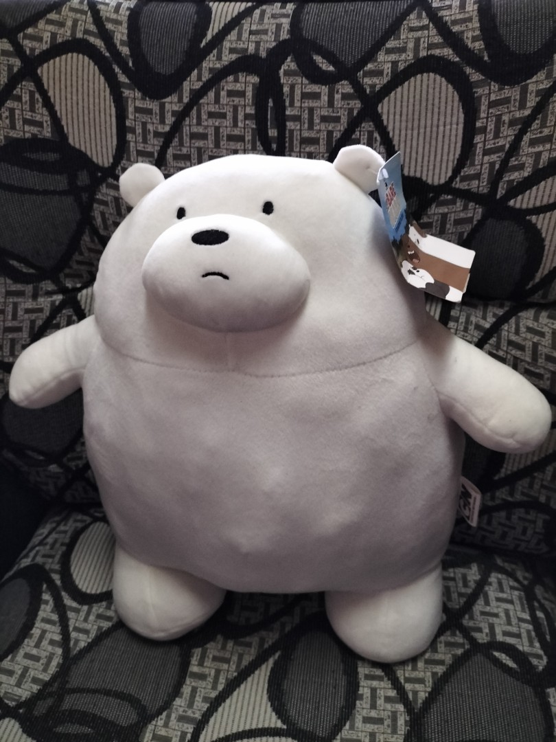 Ice Bear standing plushie, Hobbies & Toys, Toys & Games on Carousell