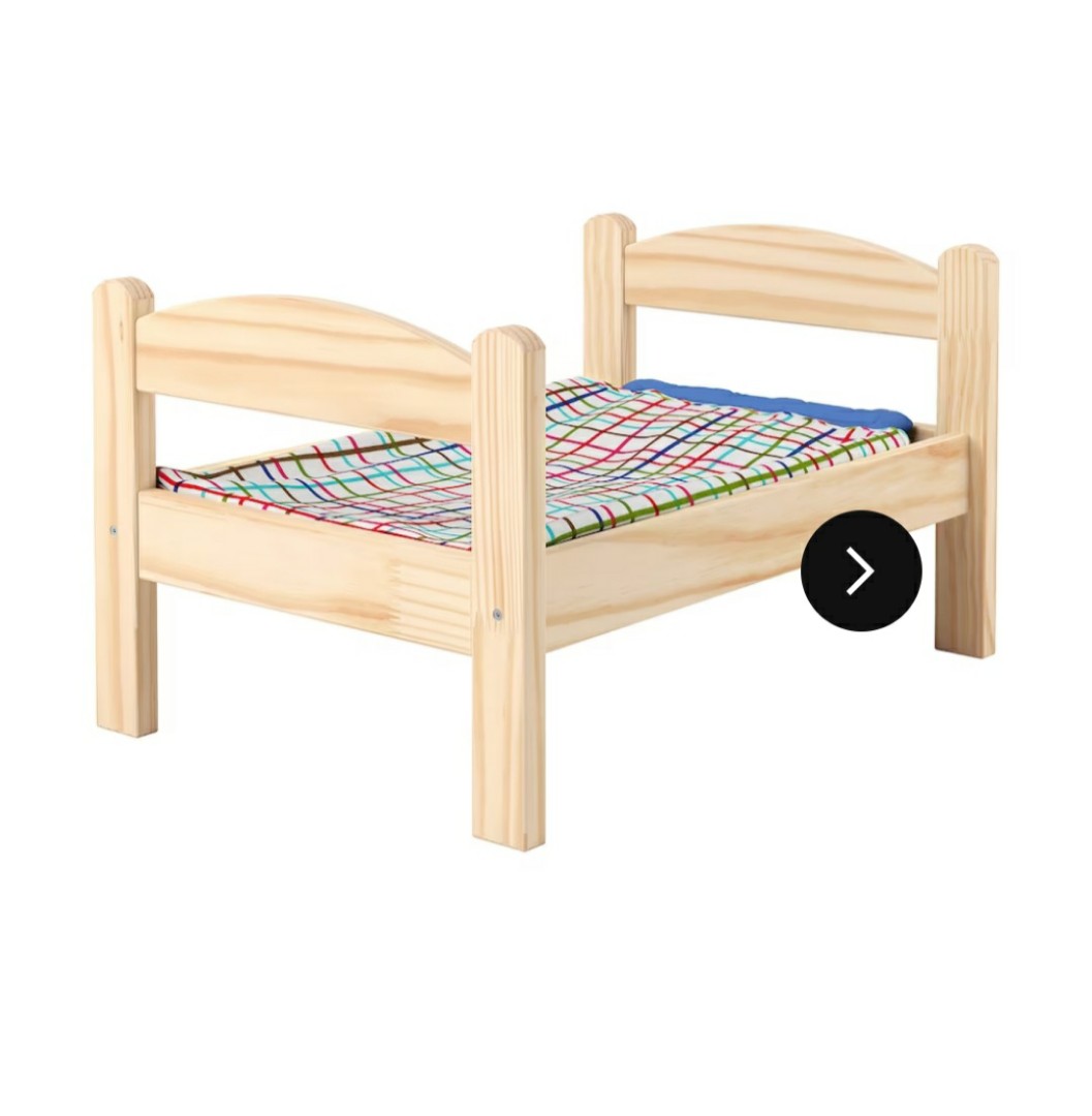 Ikea Doll Bed, Hobbies & Toys, Toys & Games on Carousell