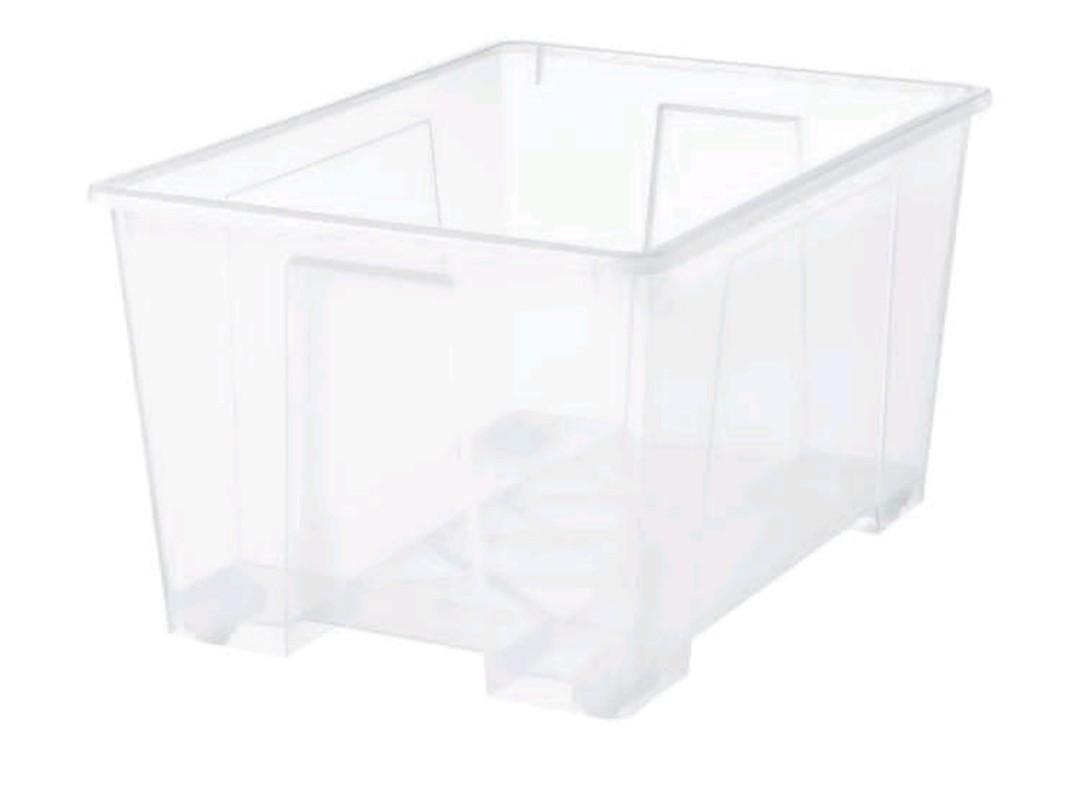Huge Ikea Samla box with original lid, Furniture & Home Living, Home ...