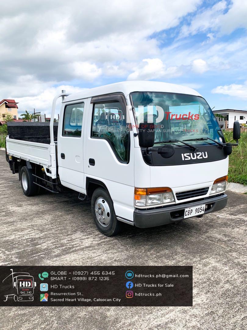 ISUZU ELF NKR 11ft BUBBLE TOP DOUBLE CAB INLINE with Power Lifter ...