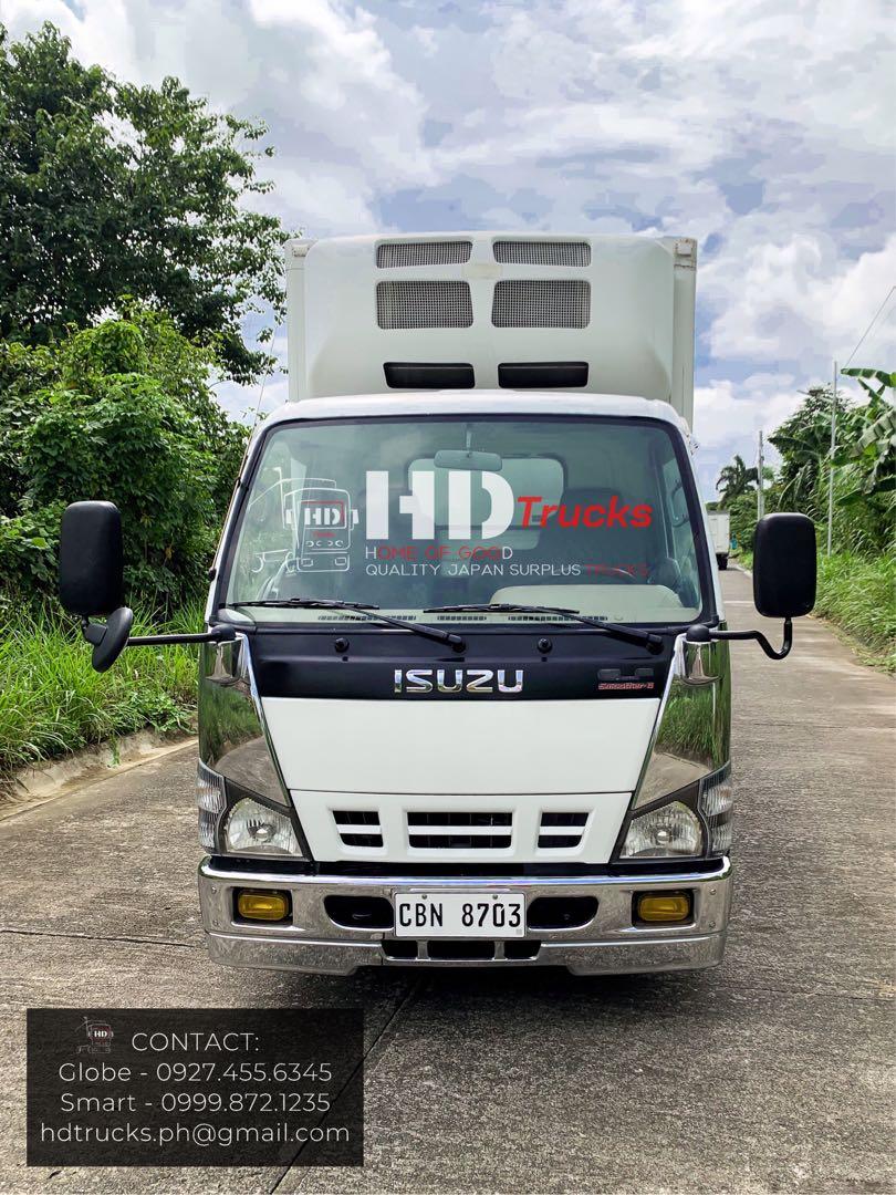 ISUZU ELF NKR 14ft REEFER VAN with Power Lifter, Special Vehicles, Heavy Vehicles on Carousell