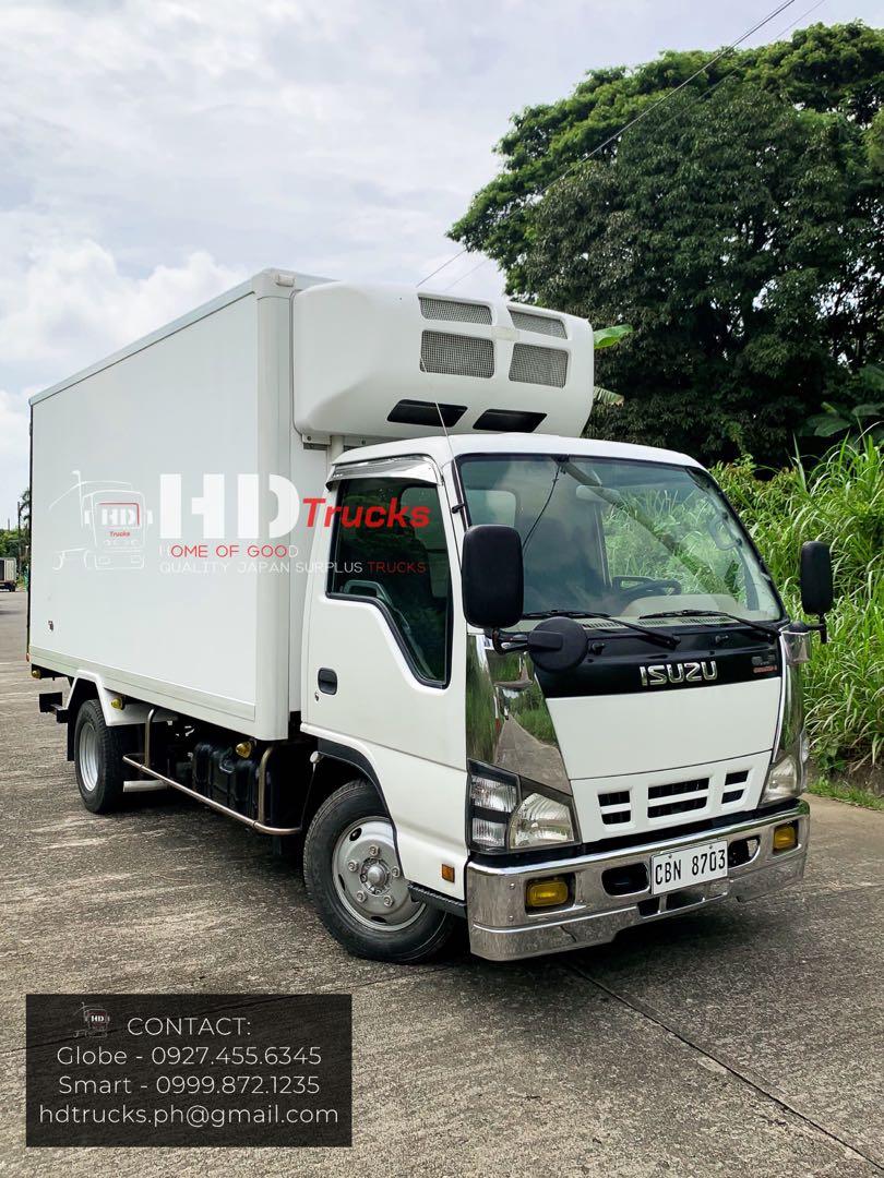 ISUZU ELF NKR 14ft REEFER VAN with Power Lifter, Special Vehicles ...