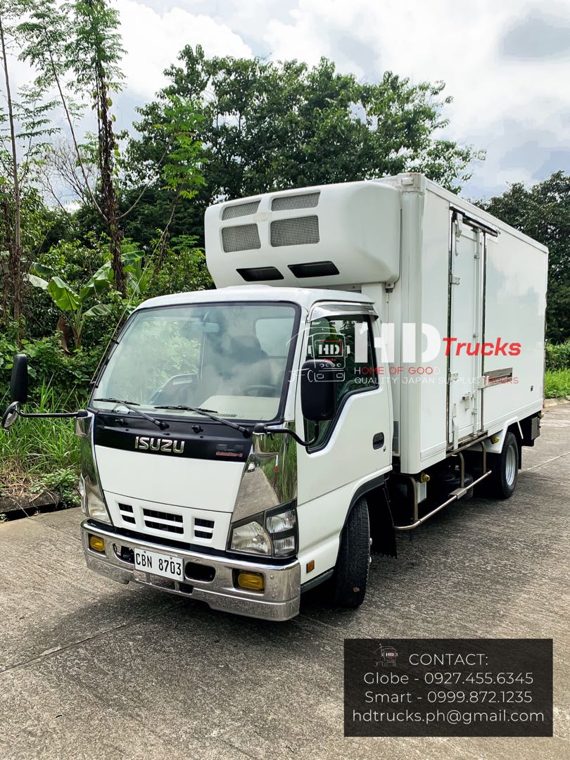 ISUZU ELF NKR 14ft REEFER VAN with Power Lifter, Special Vehicles ...