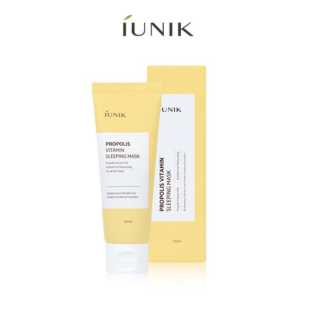 IUNIK Propolis Vitamin Sleeping Mask, Beauty & Personal Care, Face ...