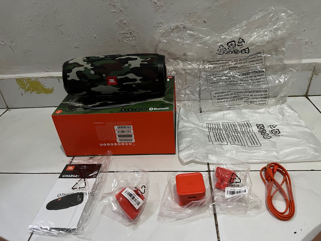 JBL Charge 3 squad portable bluetooth speaker - Army squad, Musik ...