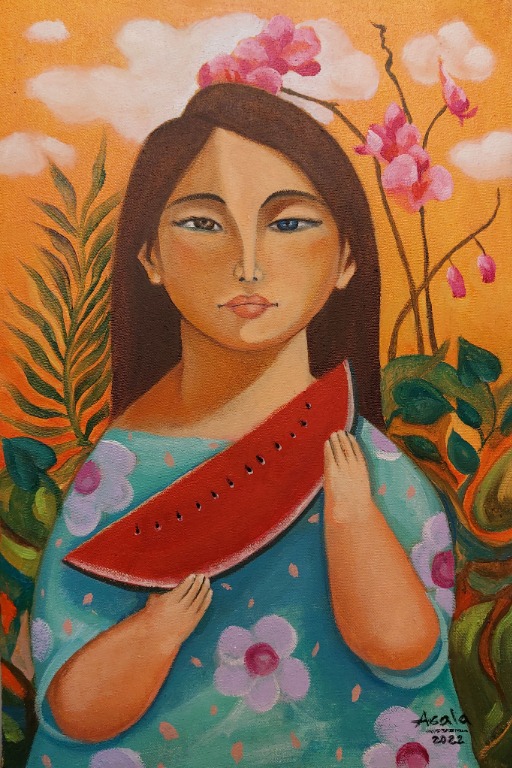 "Juicy Mellow" by Bayani Ray Acala, Hobbies & Toys, Stationary & Craft ...