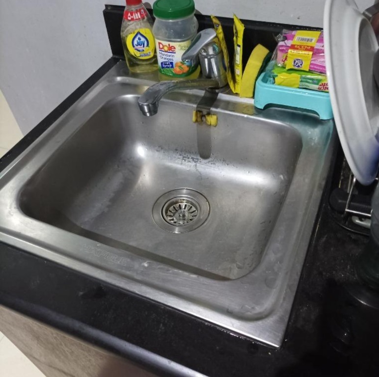 Kitchen Sink and Faucet - HCG, Furniture & Home Living, Bathroom ...
