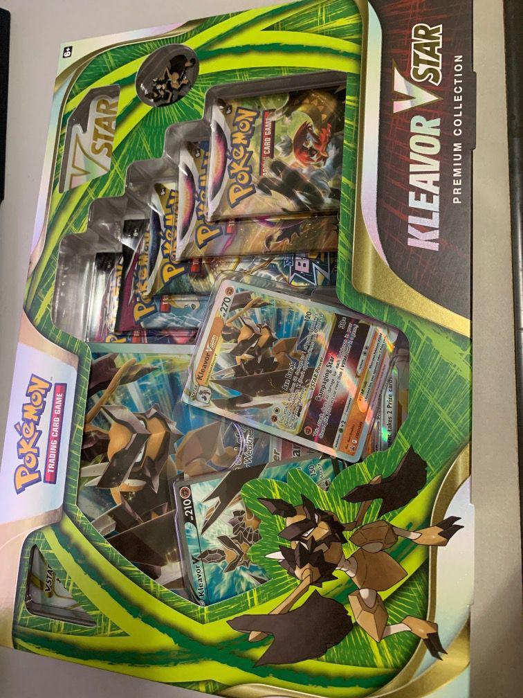Kleavor V Star Premium Collection Pokemon Box, Hobbies & Toys, Toys ...