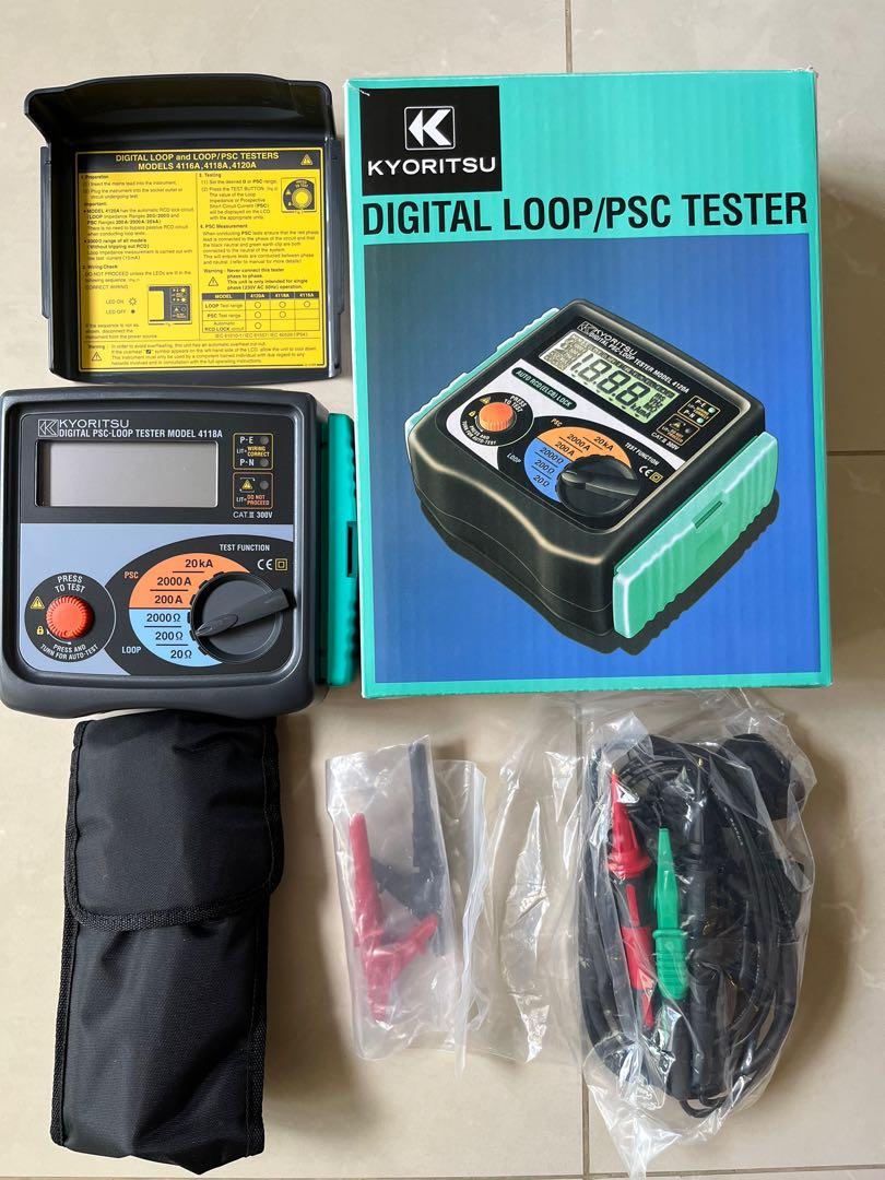 Kyoritsu Loop Tester 4118A, TV & Home Appliances, Electrical, Adaptors ...