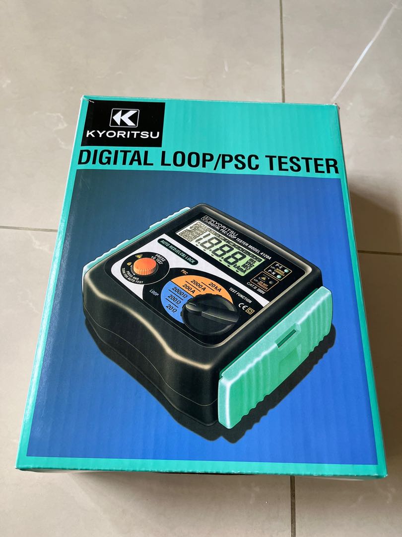 Kyoritsu Loop Tester 4118A, TV & Home Appliances, Electrical, Adaptors ...