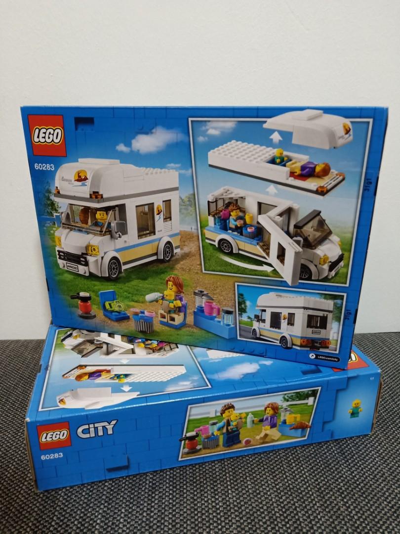 LEGO 60283 City Great Vehicles Holiday Camper Van Toy Car, Hobbies ...