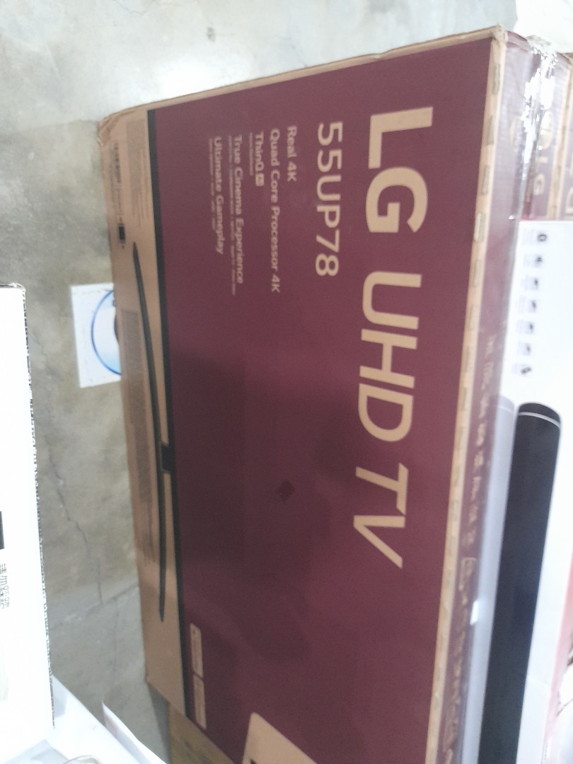 Lg smart tv 55 inh 4k, TV & Home Appliances, TV & Entertainment, TV on ...