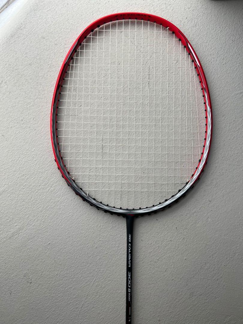 Lining calibar 300b badminton racquet racket, Sports Equipment, Sports ...