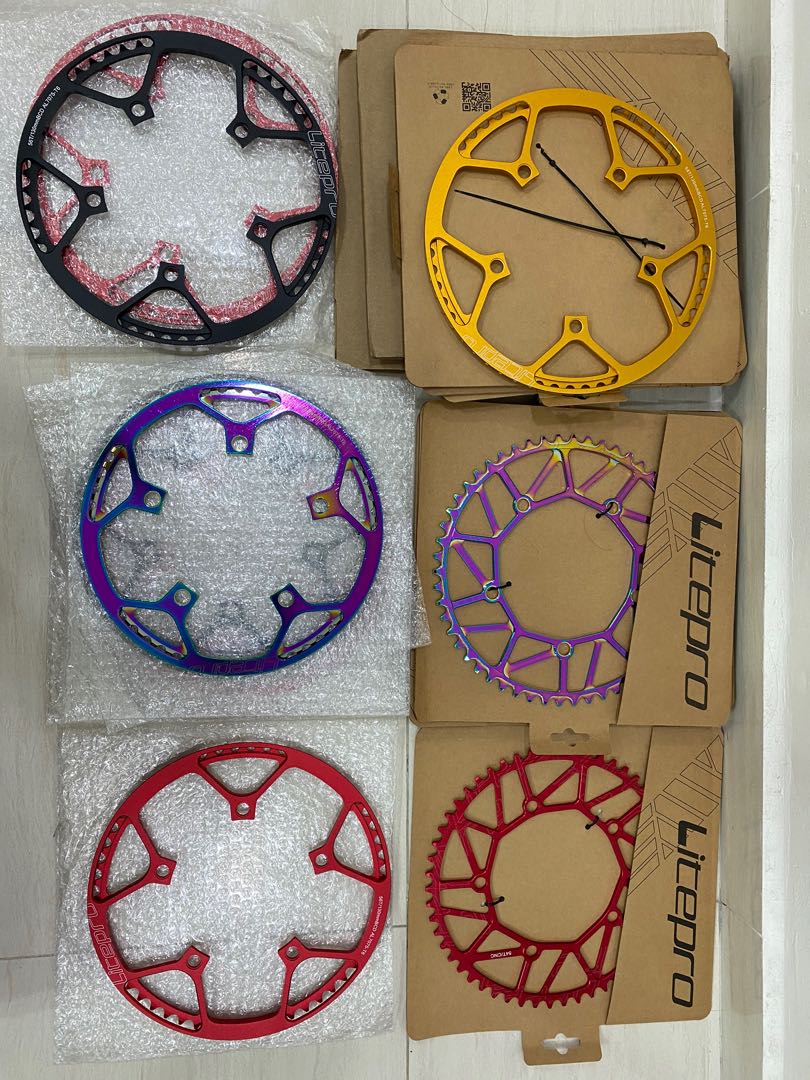 Litepro Chain Ring 54T, 56T for Crius, Dagon, Rifles, Trinx, Sava, Java ...