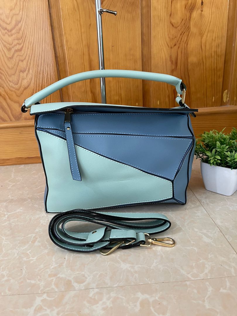 LOEWE INSPIRED TWO WAY BAG, Women's Fashion, Bags & Wallets, Shoulder ...
