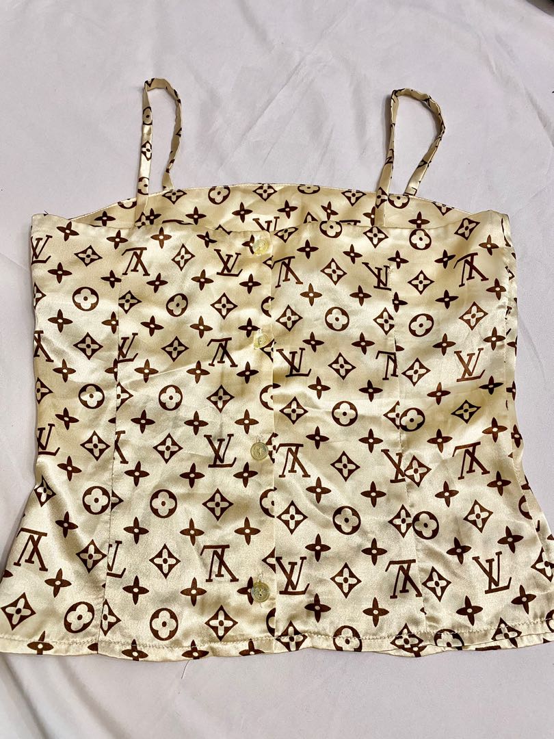 Louis vuitton top, Women's Fashion, Tops, Sleeveless on Carousell