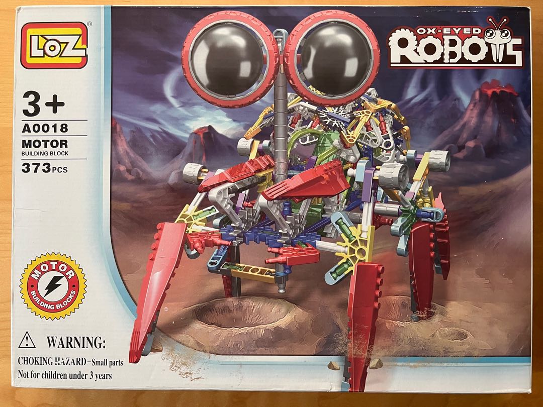 LOZ OX-Eyed Robots, Electric Assembling Building Block, A0018, Hobbies ...
