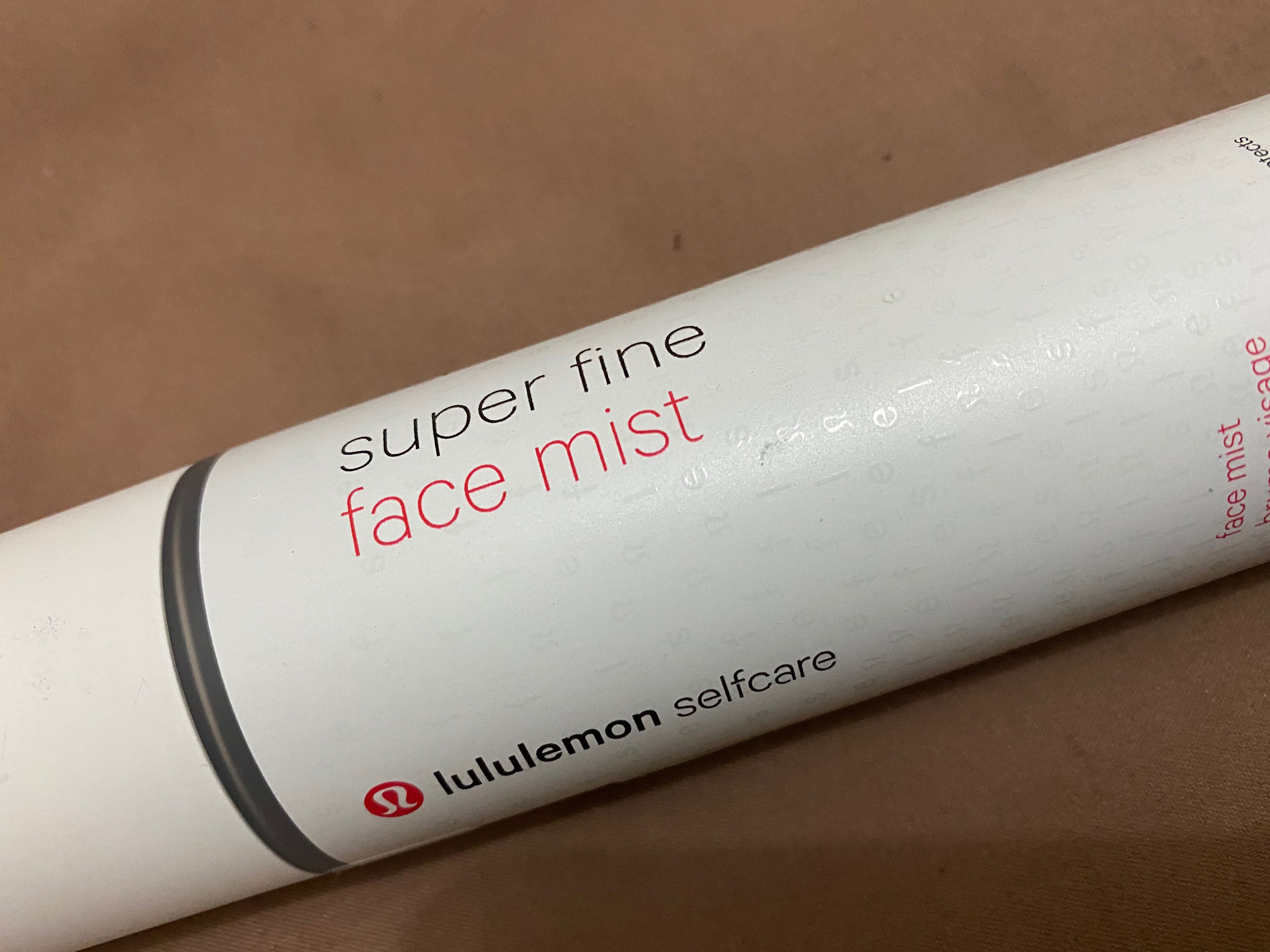Lululemon Super Fine Face Mist, Beauty & Personal Care, Face, Face Care ...
