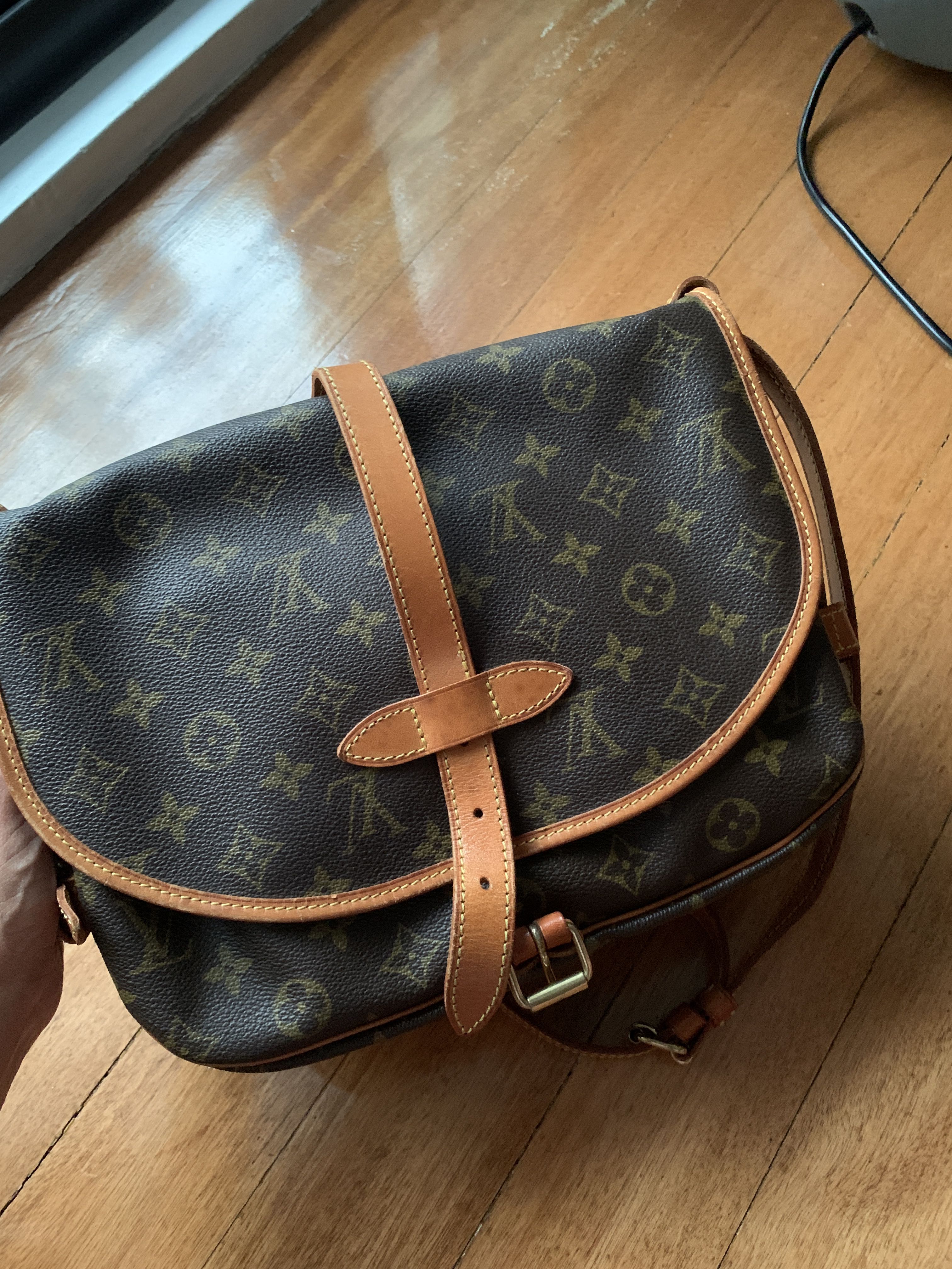 Lv samur, Luxury, Bags & Wallets on Carousell
