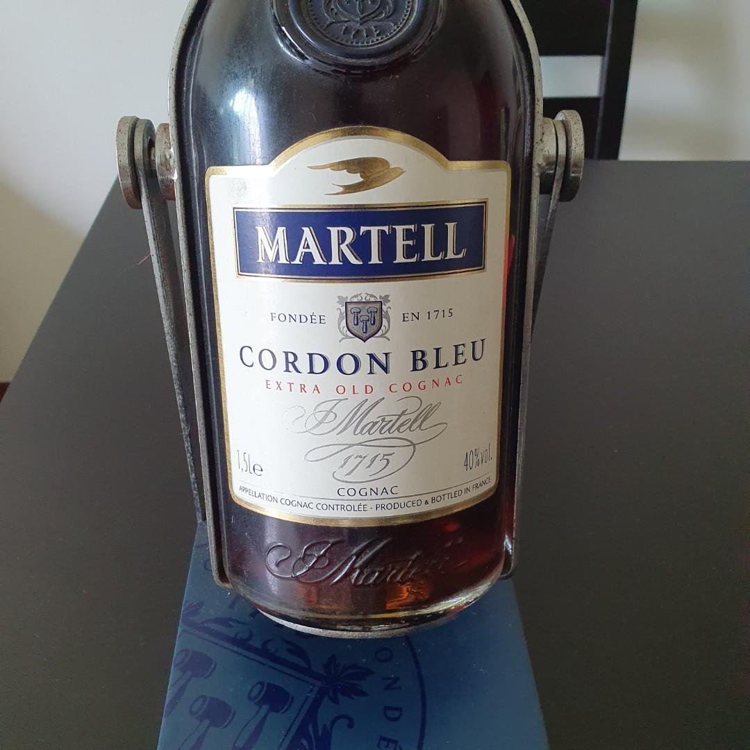 Martell cordon bleu 1.5L Swing, Food & Drinks, Alcoholic Beverages on ...